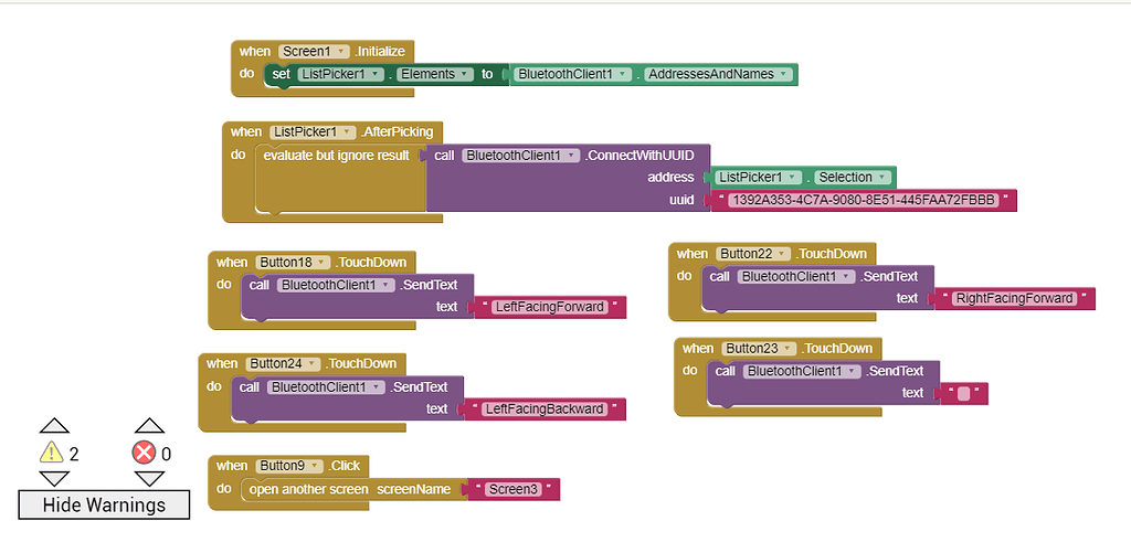 Receiving Message that Says "Error 507: Unable to connect. Is the device turned on?" - MIT App ...