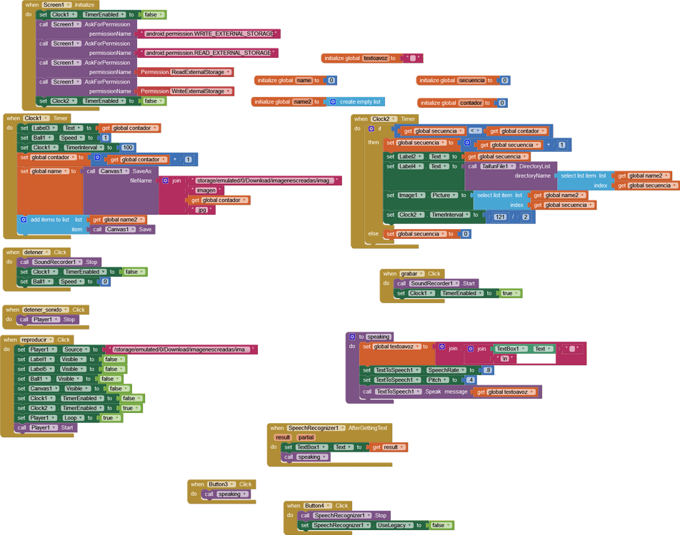 Speech recognizer stop block dont work using a button - MIT App ...