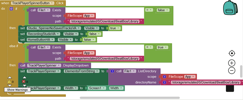 Spinner won't list the files in a directory properly - MIT App Inventor Help - MIT App Inventor ...