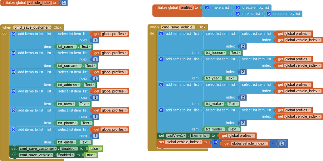 Multi dimensional arrays - MIT App Inventor Help - MIT App Inventor Community