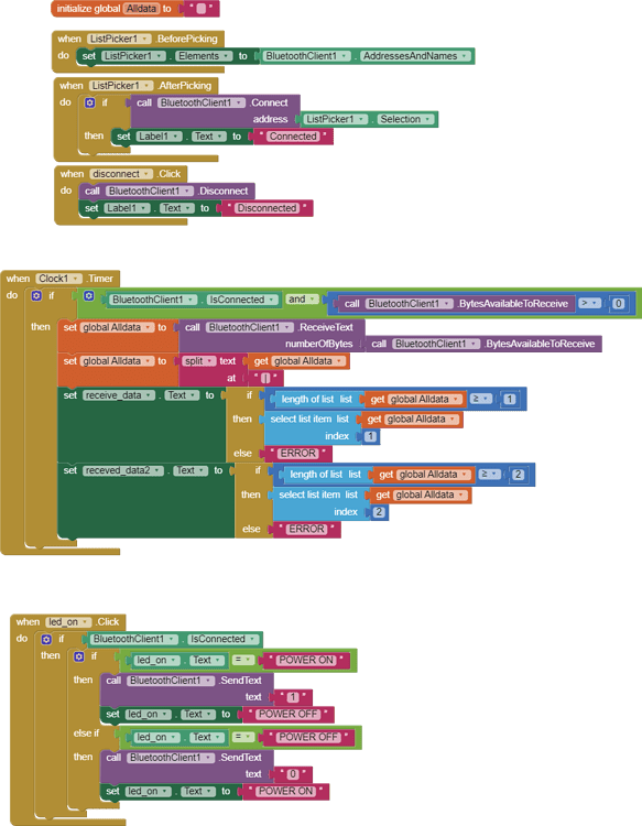 First time and trouble with multiple sensor program - MIT App Inventor ...