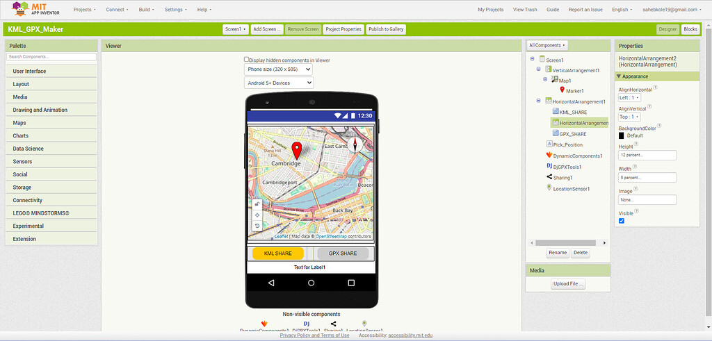 Trying To Make KML & GPX Marking Application - MIT App Inventor Help - MIT App Inventor Community