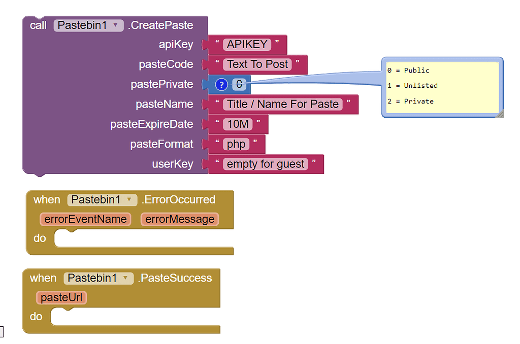 Pastebin Extension [FREE] - Extensions - MIT App Inventor Community
