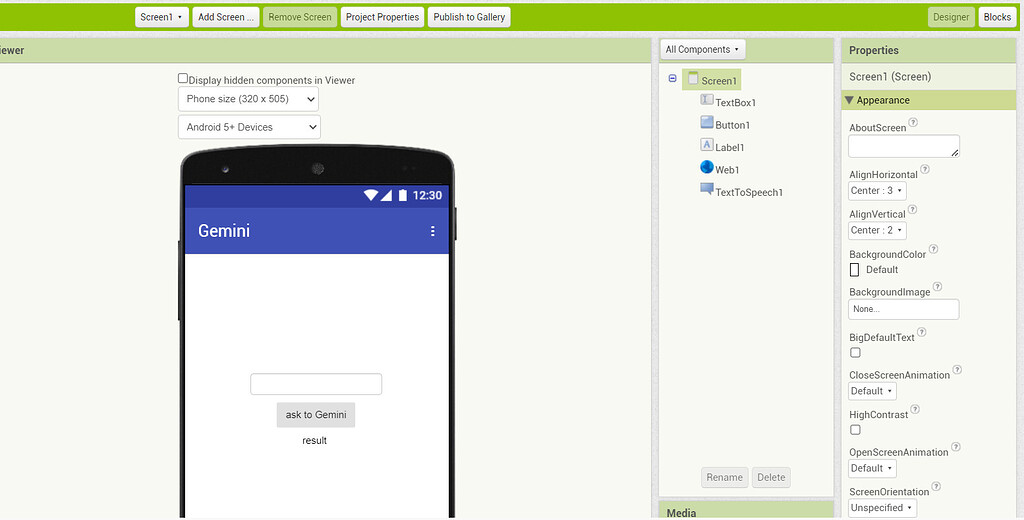 Runtime error when making gemini chat bot - MIT App Inventor Help - MIT ...
