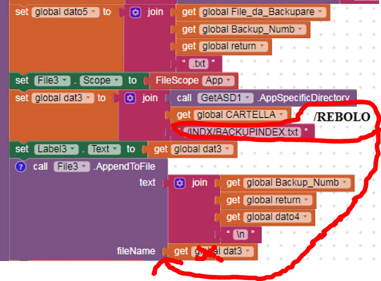 Writing text line to GETASD1 folder - MIT App Inventor Help - MIT App ...