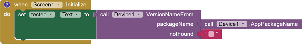 Change the VersionName - MIT App Inventor Help - MIT App Inventor Community