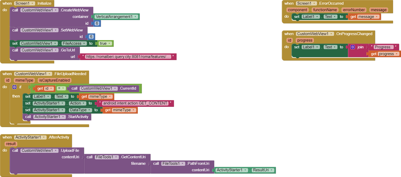 Problem viewing web page on custom web view - MIT App Inventor Help ...
