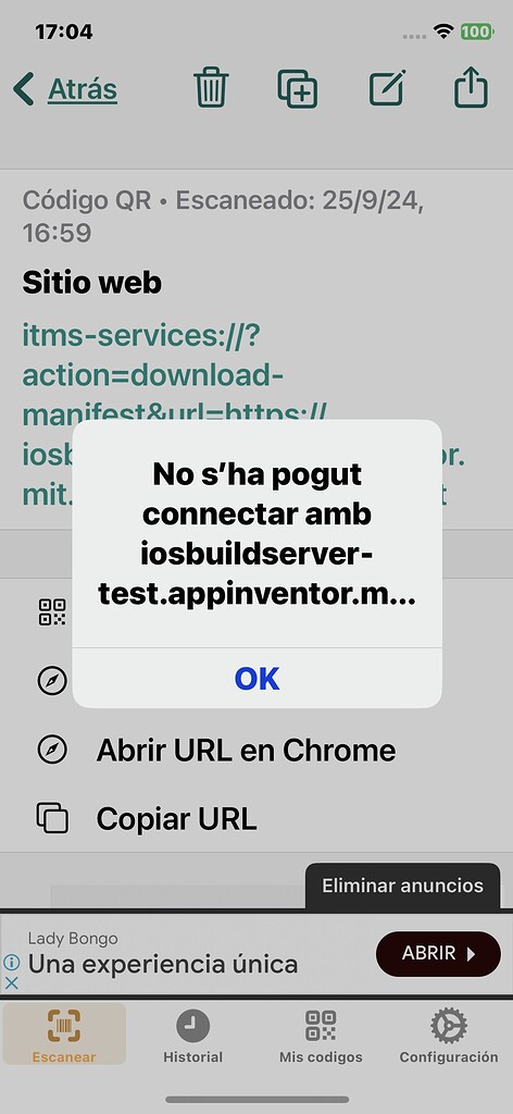IPAs download problems? - App Inventor for iOS - MIT App Inventor Community