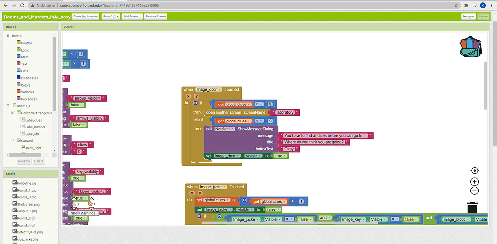 My game and it's variables - MIT App Inventor Help - MIT App Inventor ...