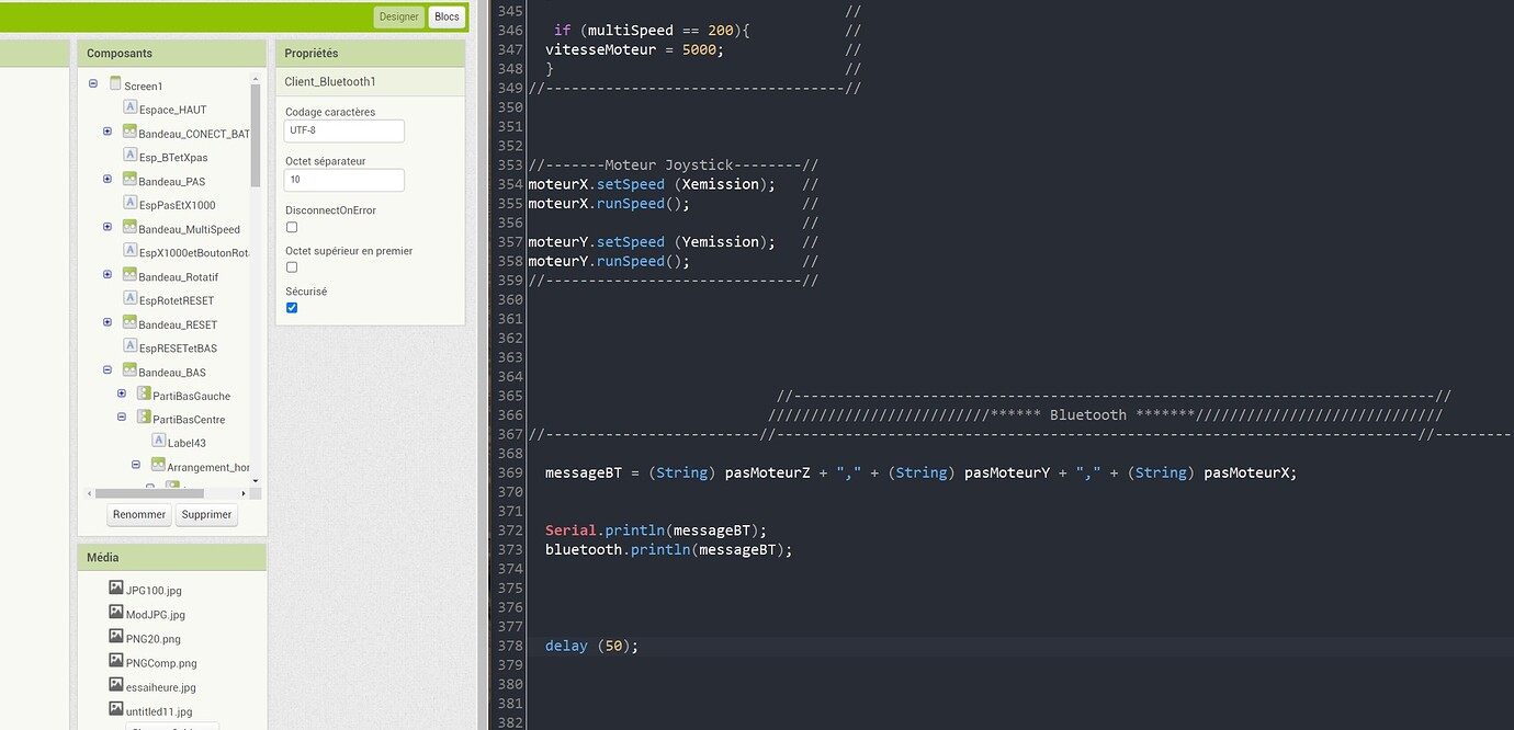 Display Stepper Motor Position in Real Time - MIT App Inventor Help ...