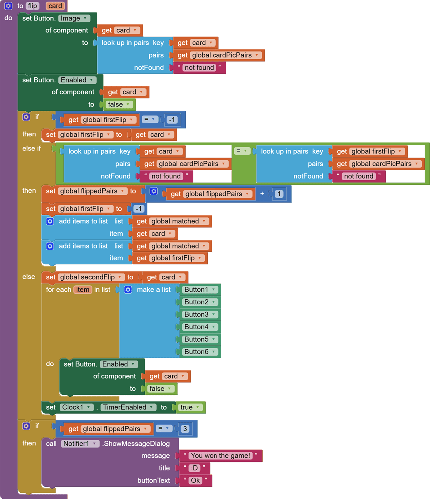 Memory Game for Class - MIT App Inventor Help - MIT App Inventor Community