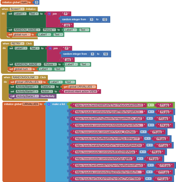 Random Label Link to List - MIT App Inventor Help - MIT App Inventor Community