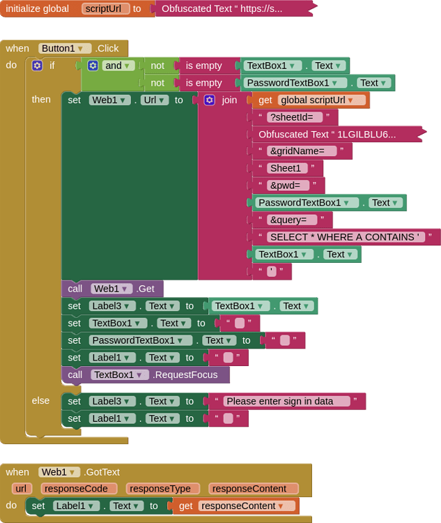 Login with Google Sheets - MIT App Inventor Help - MIT App Inventor Community