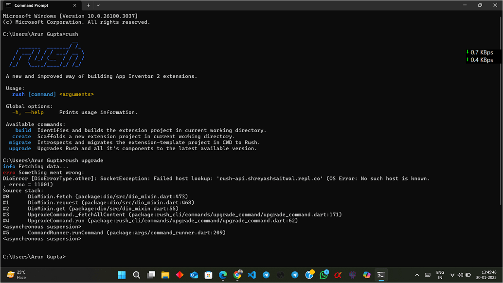 Rush • A new and improved way of building extensions - #568 - Extension Development - MIT App ...