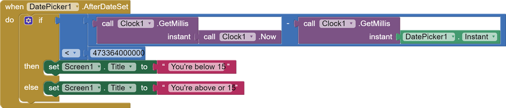 Age Checker Using mit app inventor - MIT App Inventor Help - MIT App ...