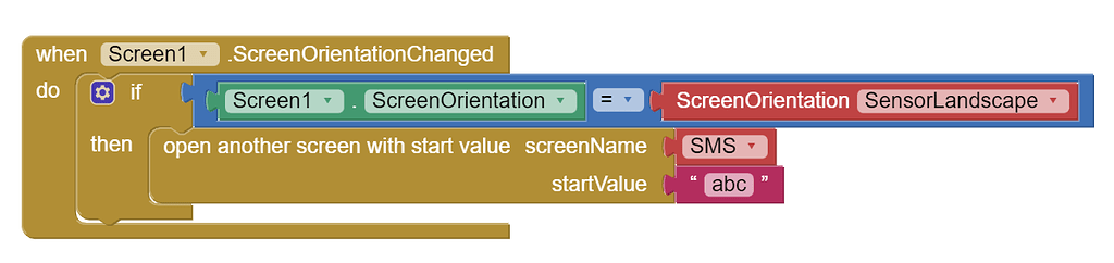 How do you detect change of screen orientation? - MIT App Inventor Help ...