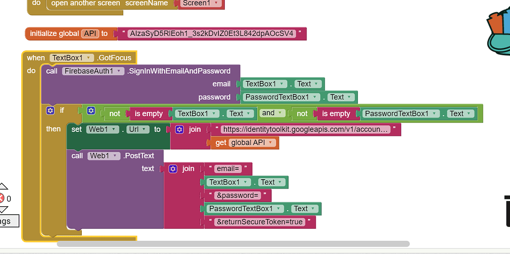 Creating login page - MIT App Inventor Help - MIT App Inventor Community