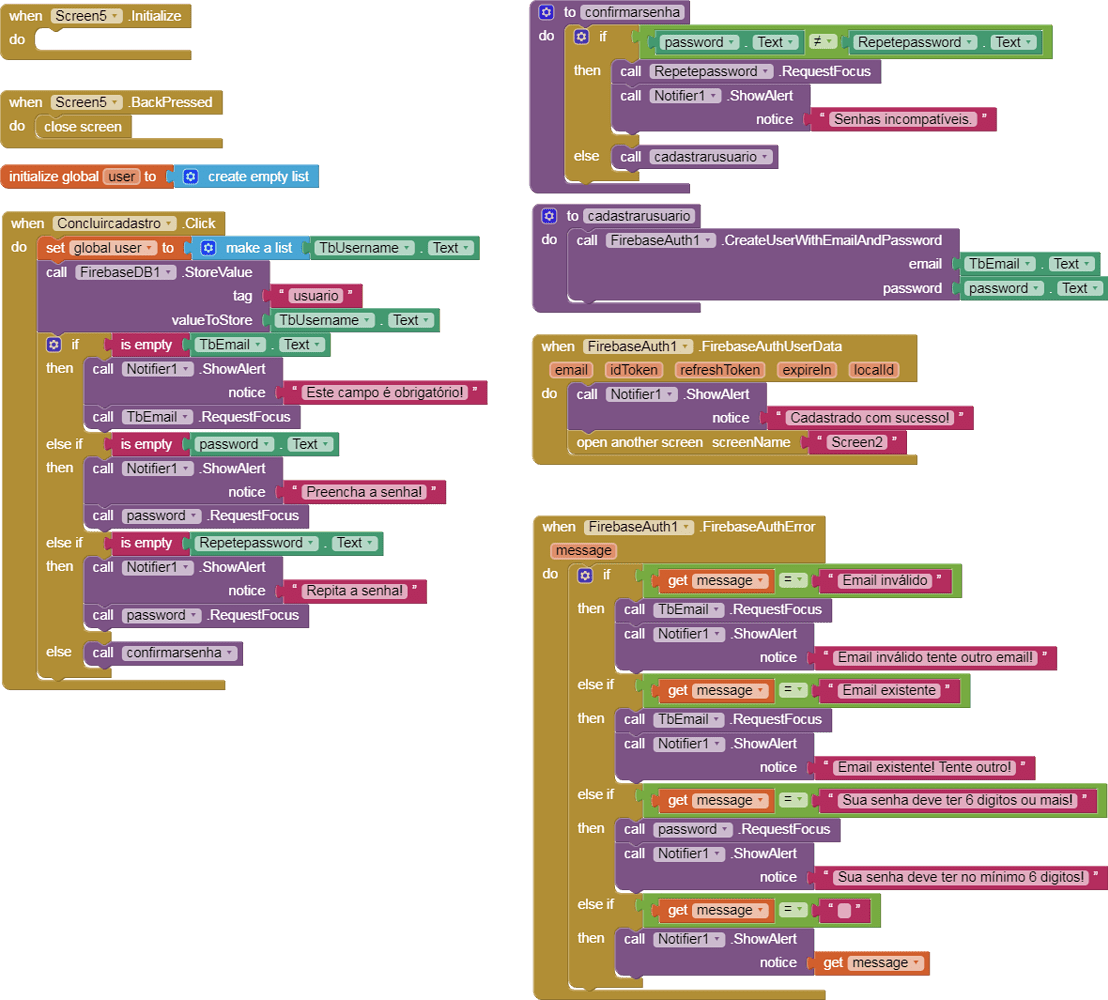 How Do I Save Data For Different Users Using FirebaseDB MIT App