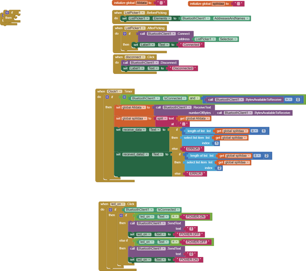 First Time And Trouble With Multiple Sensor Program Mit App Inventor Help Mit App Inventor