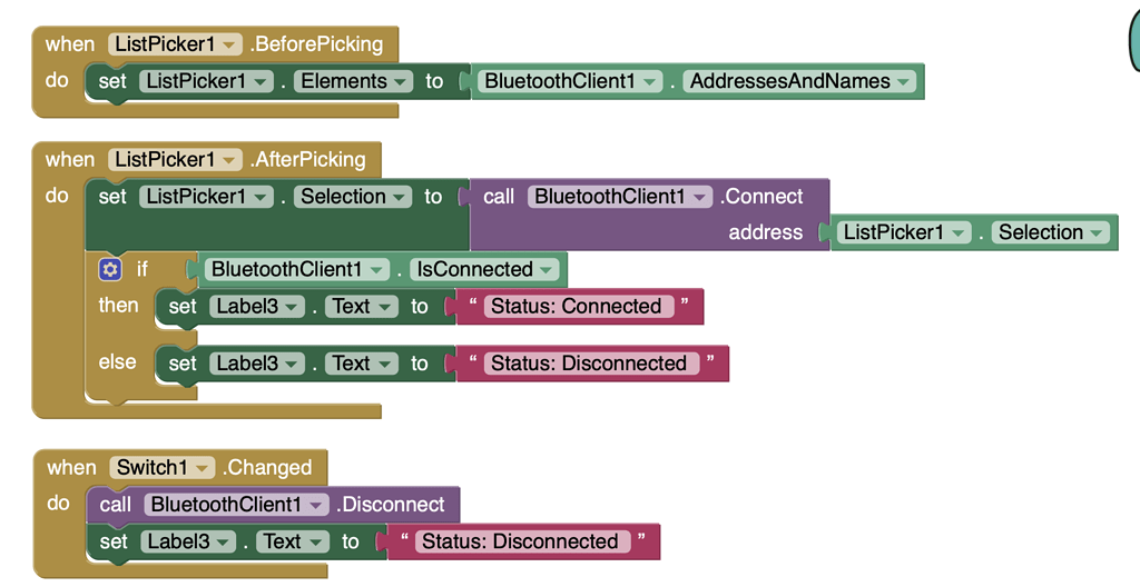Error 507: Unable to connect. Is the device turned on - MIT App Inventor Help - MIT App Inventor ...