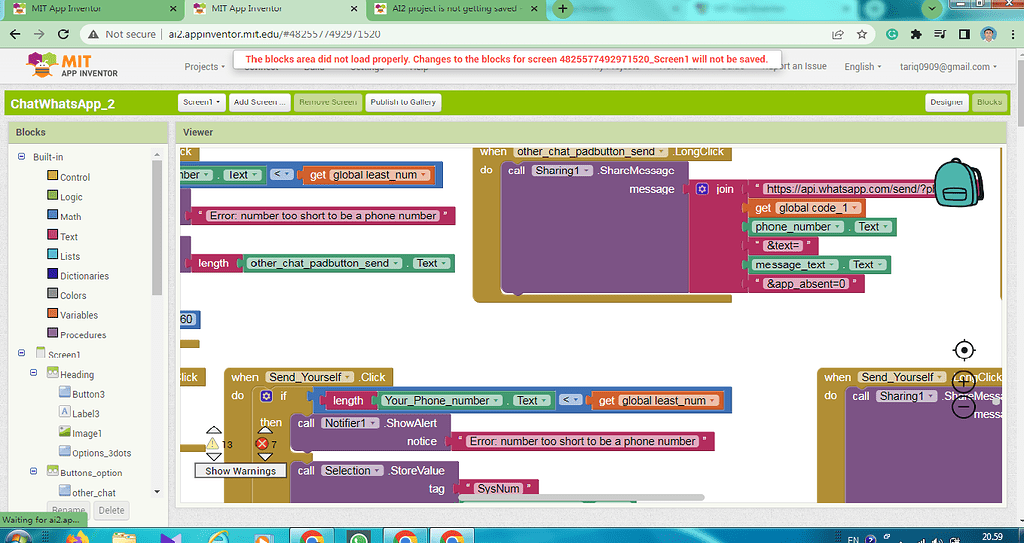 Recuperar listas do AsteroidDb ao inicializar - Bugs and Other Issues - MIT App Inventor ...