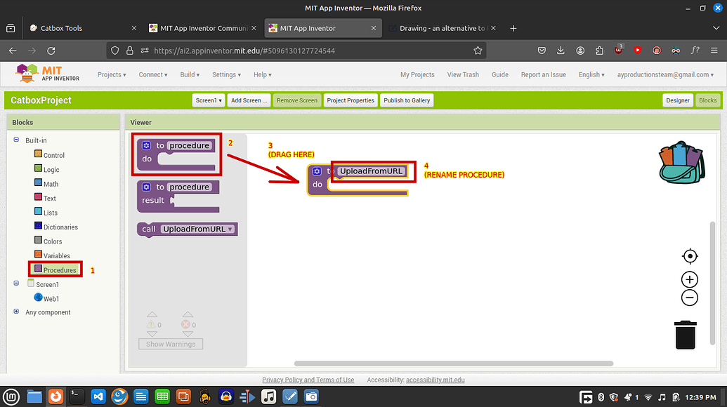 HOWTO: Use Catbox in MIT App Inventor! 🐱 - Tutorials and Guides - MIT ...