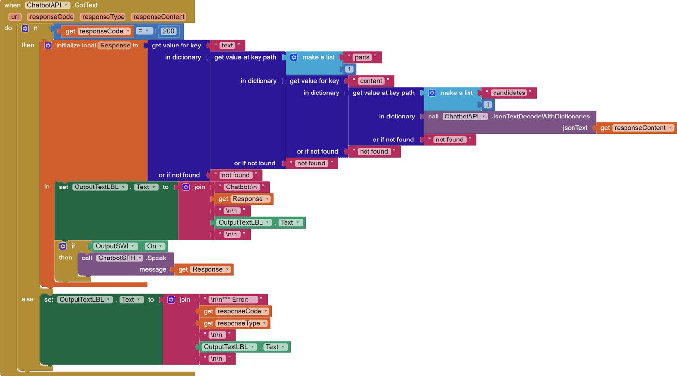 Google Bard API Project - Artificial Intelligence - MIT App Inventor ...