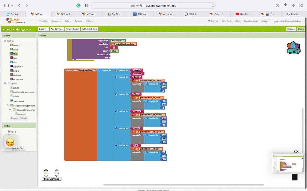 I'm using chart maker plus now but I stuck - MIT App Inventor Help ...