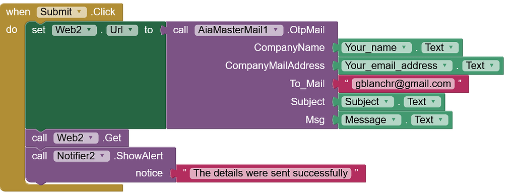 Problem With Contact Form Mit App Inventor Help Mit App Inventor Community
