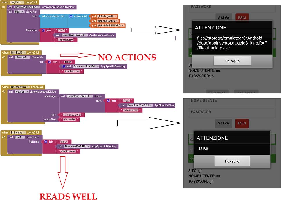 How do I save a CSV file in the ASD and share it from there? - MIT App Inventor Help - MIT App ...