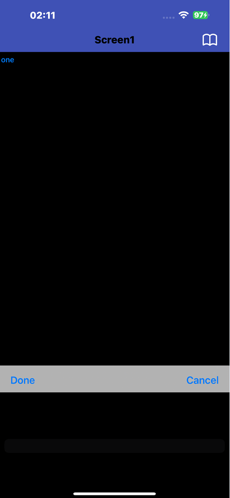 Spinner does not work with Theme "Dark" on iOS 17.4.1 - Companion & IPA - App Inventor for iOS ...