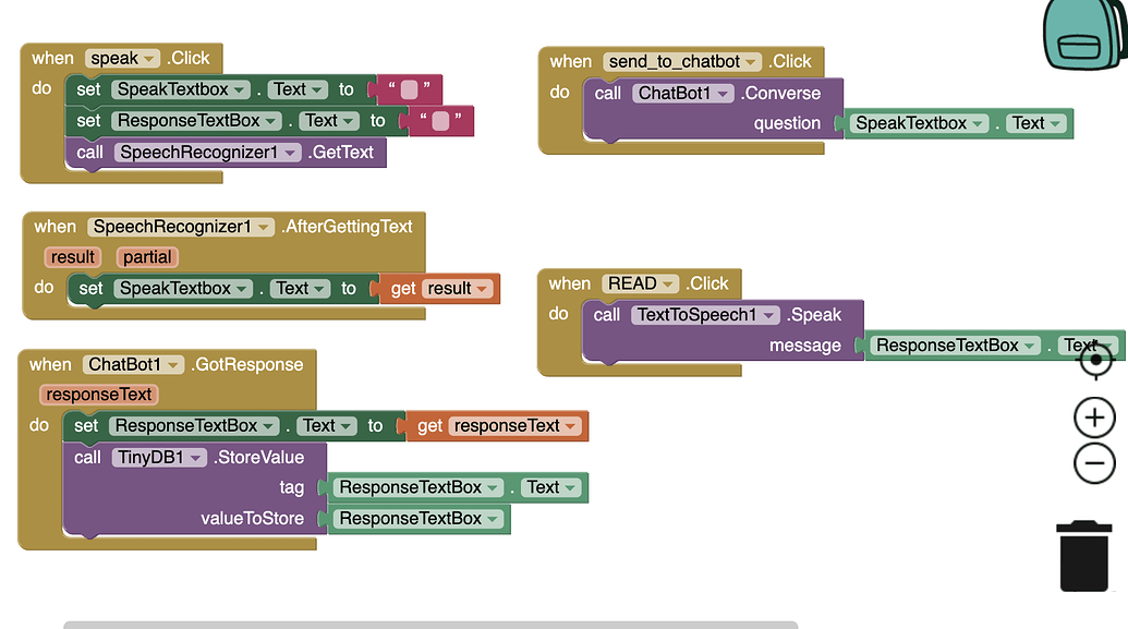 A customize chatbot (with chatgpt api, and own data) into app inventor - MIT App Inventor Help ...