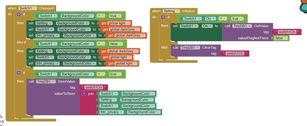 Connection Switch with Tiny DB. Can't connect - MIT App Inventor Help ...