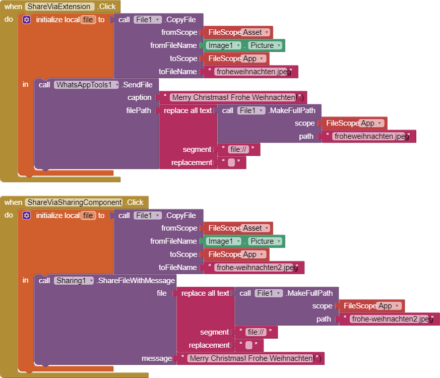 Send Whatsapp Message With Image - MIT App Inventor Help - MIT App Inventor Community
