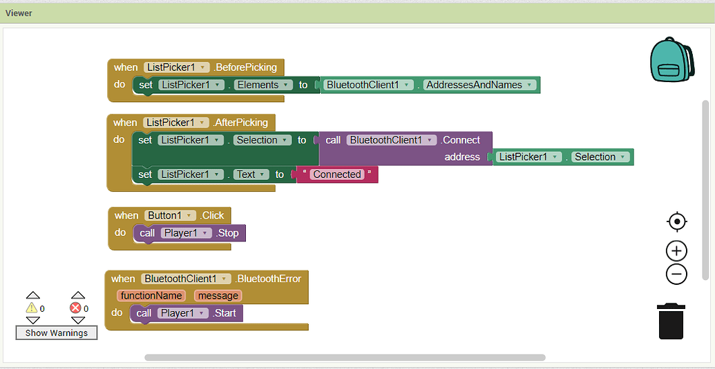 How to add alarm notification in app when bluetooth connection is lost? - MIT App Inventor Help ...