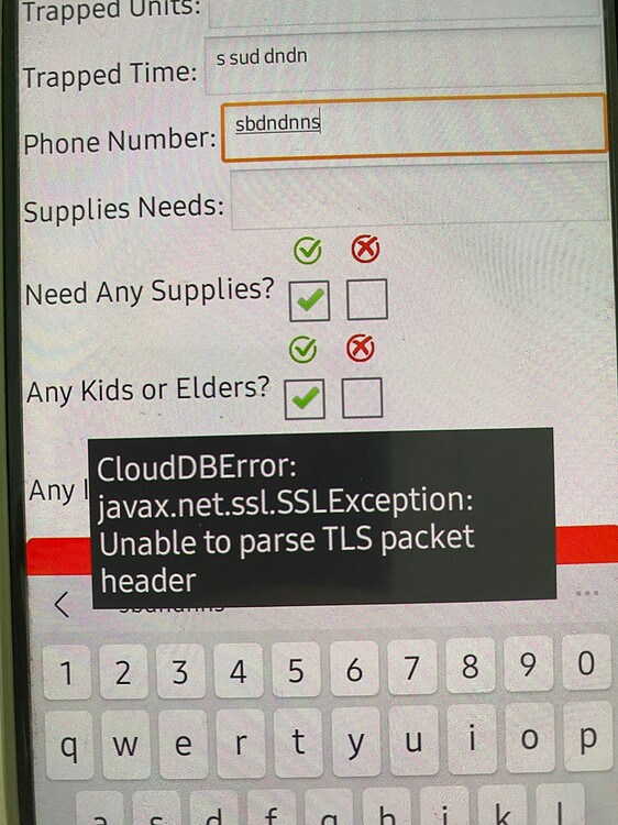 CloudDB collegamento (send gps coordinates location reports to a map ...