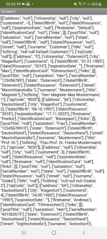 How Do I Open An Element From Listview On Another Screen Mit App