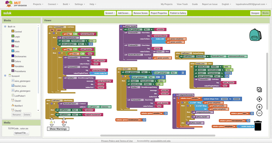 I have problem with firebase and boolean - App Inventor for iOS - MIT App Inventor Community
