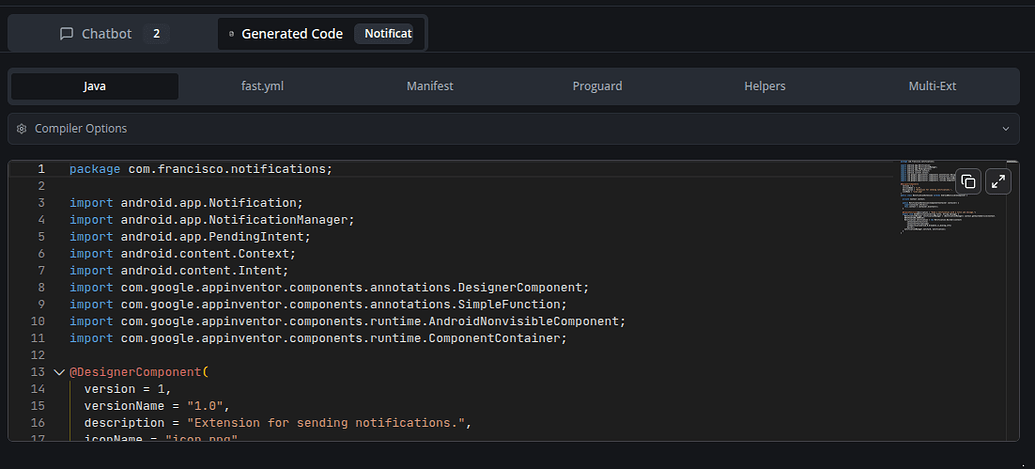AIX Generator | AI That Builds App Inventor Extensions Automatically ...