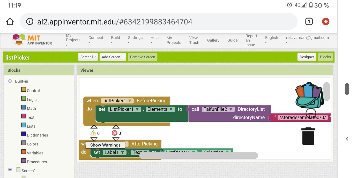 Taifun File extension - Android 11 - MIT App Inventor Help - MIT App Inventor Community