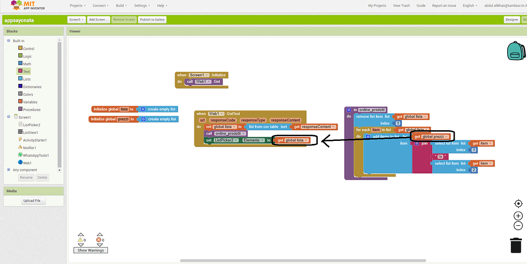 Help, I have parentheses at the edges of the text - MIT App Inventor ...