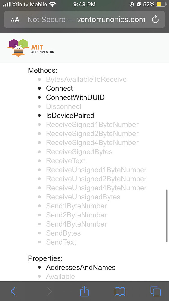 BLE for iOS Support Sample? - App Inventor for iOS - MIT App Inventor ...