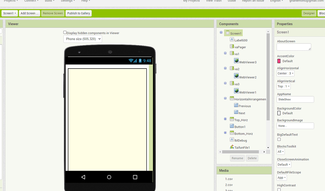 Swipe between pages by touch screen - MIT App Inventor Help - MIT App ...