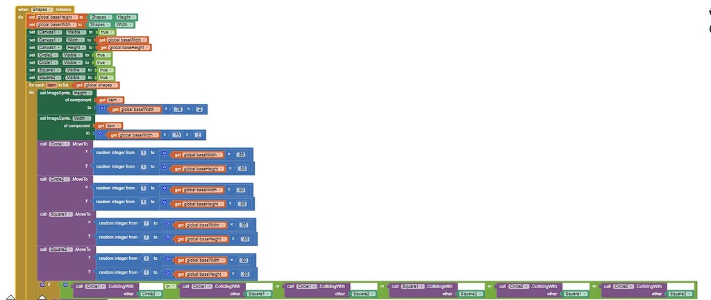 Matching Shapes - MIT App Inventor Help - MIT App Inventor Community