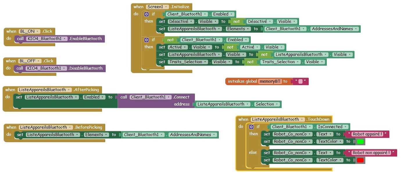How to change a "Label" (or other) when Bluetooth is activated? - MIT ...