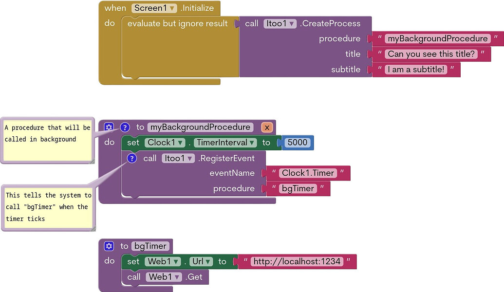 Open Source • Background Tasks: Itoo 🚀 - Extensions - MIT App Inventor Community