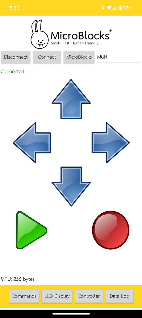 MicroBlocks Test/Demo App - App Showcase - MIT App Inventor Community