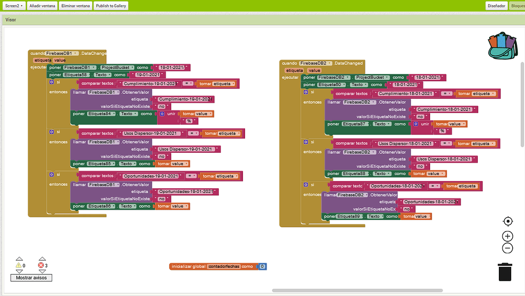 Update Data In Labels Using Firebase Mit App Inventor Help Mit App Inventor Community