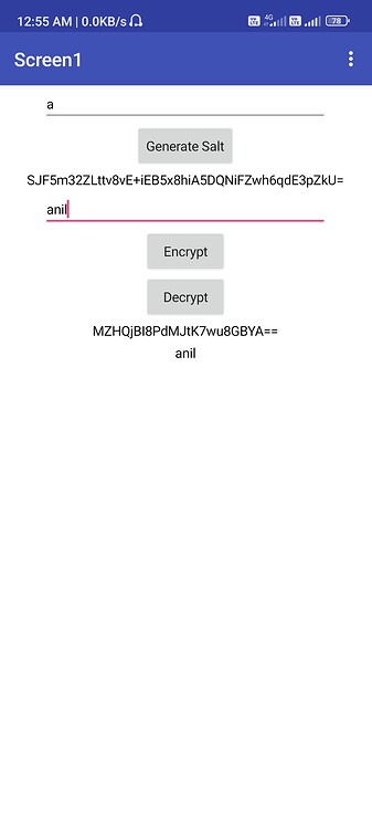 [FREE] AES Encrypt/Decrypt - Extensions - MIT App Inventor Community