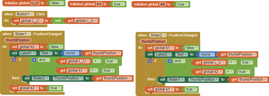 Sliders problem - MIT App Inventor Help - MIT App Inventor Community